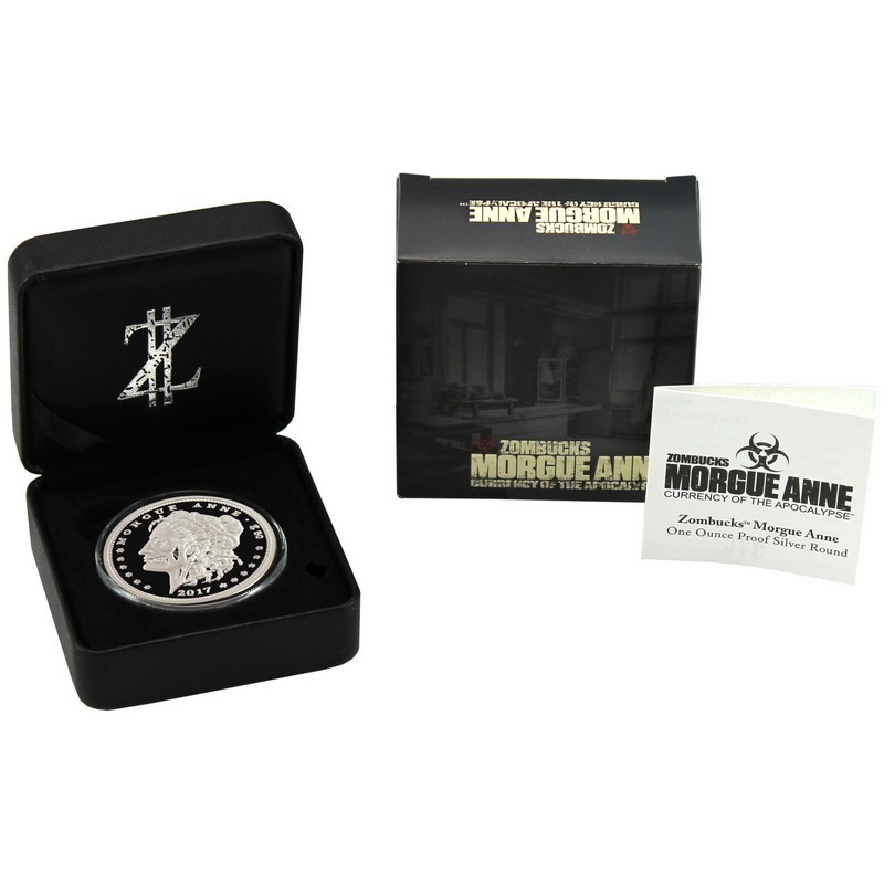 Morgue Anne Silver Round