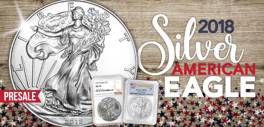 Silver Eagles, Bullion | The Coin Vault