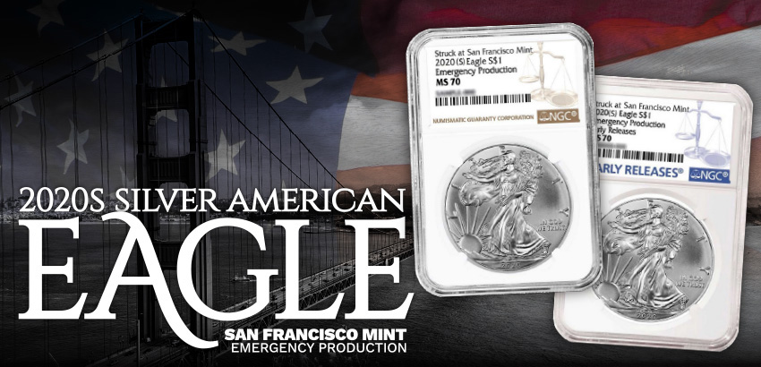 Silver Eagles, Bullion | The Coin Vault